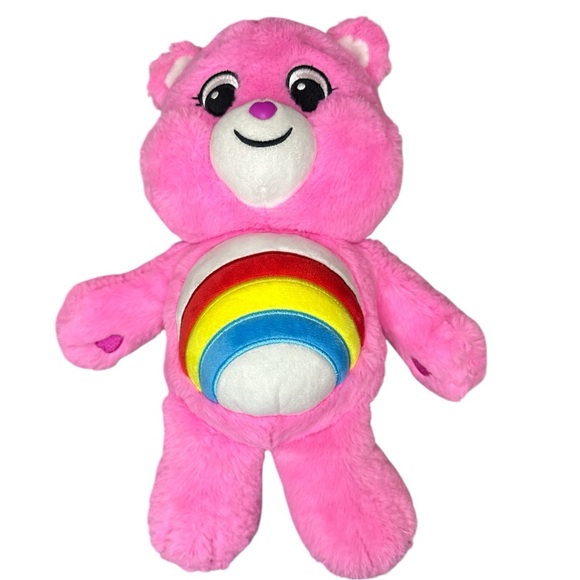Care Bears | Toys | Care Bears Cheer Bear 4 Plush 221 Basic Fun Rainbow ...
